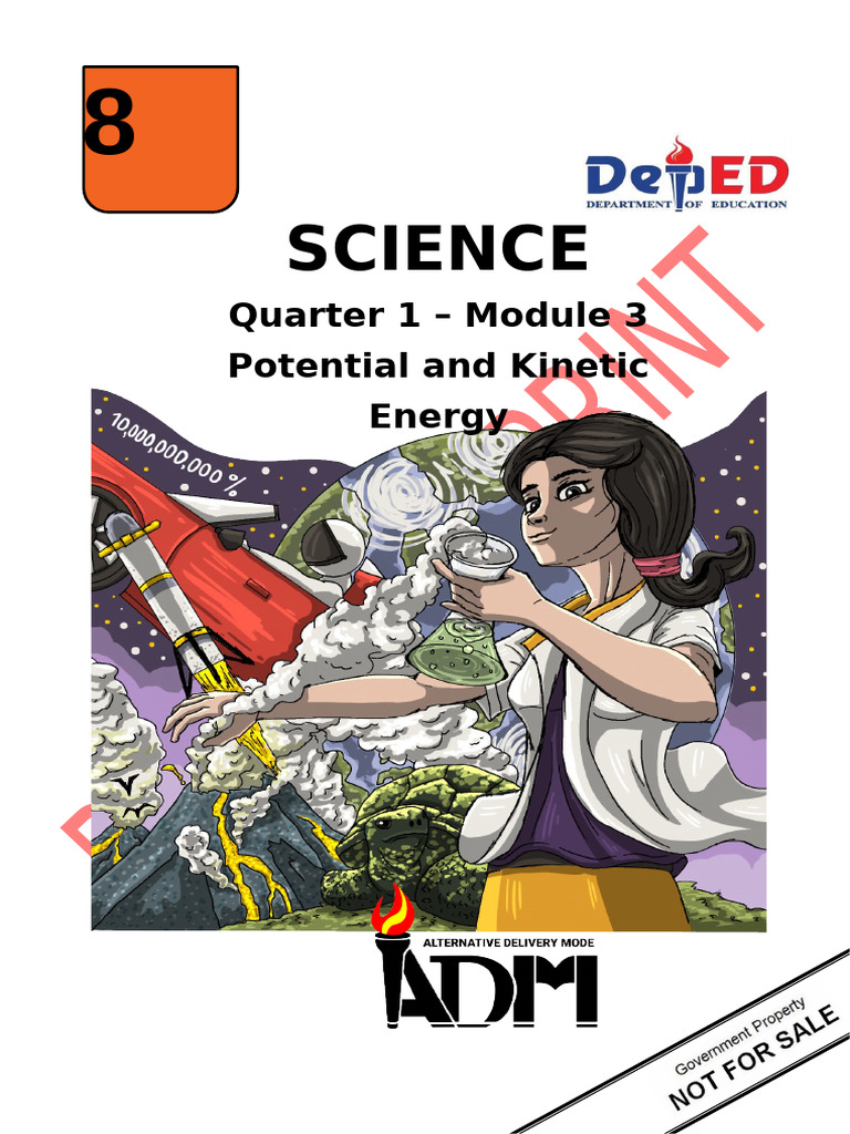 Sci8 q1 Mod3 PotentialKinetic v5 | PDF | Potential Energy | Applied And Interdisciplinary Physics