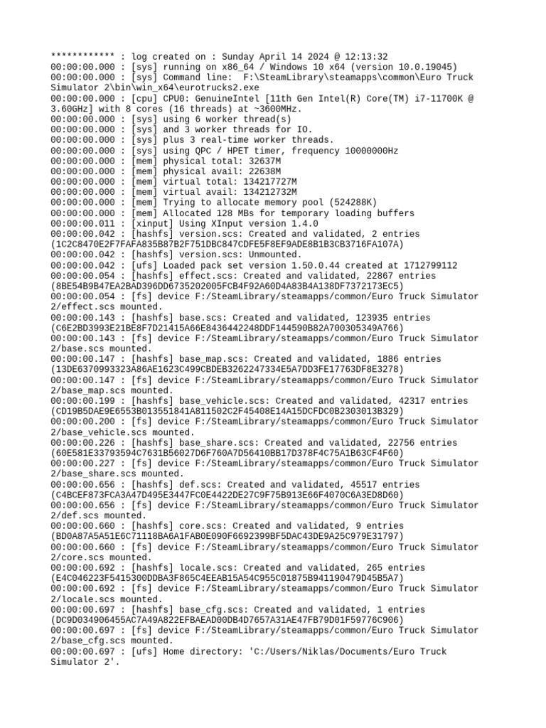 Game Log | PDF | Software | System Software