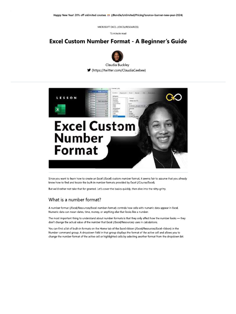 Custom Formatting | PDF