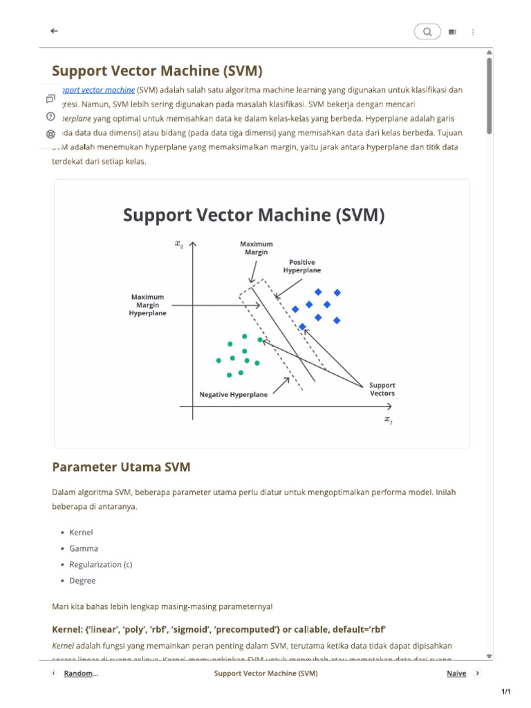 SVM | PDF