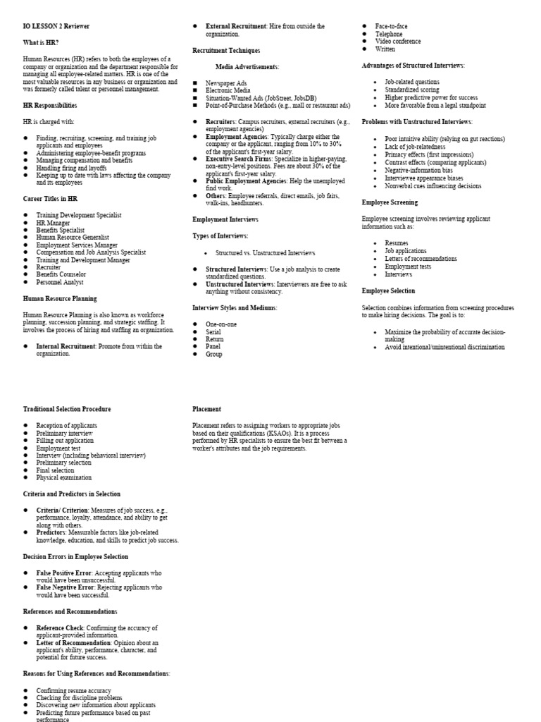 Understanding Human Resources Basics | PDF | Psychotherapy | Clinical ...