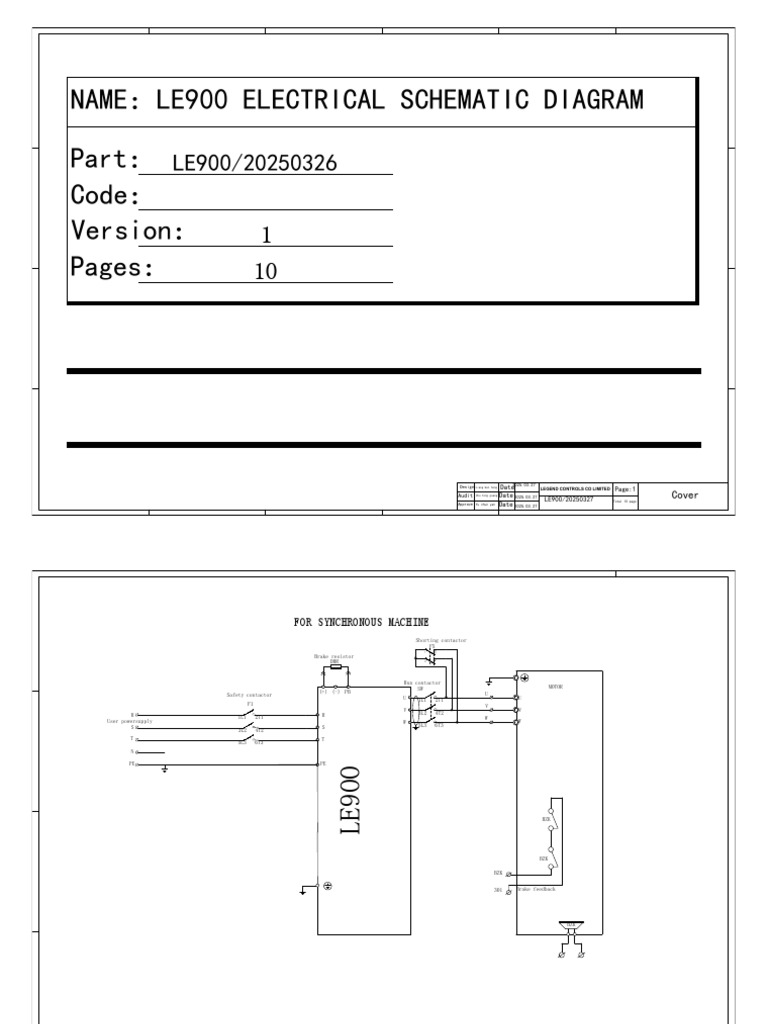 Le900 Electrical Schematic Diagram | PDF | Electrical Components | Computer Engineering