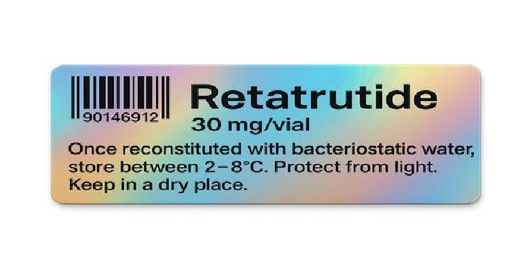 Retatrutide Label 2x1 Inch | PDF