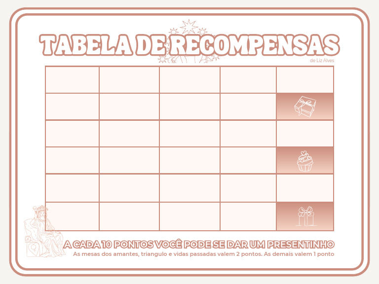 Tabela de Recompensas e Pontuação | PDF