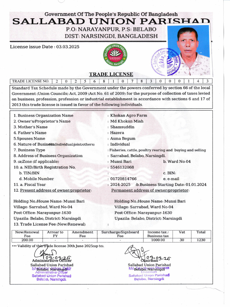 Khokon Mia 2 | PDF | Government Finances | Taxes