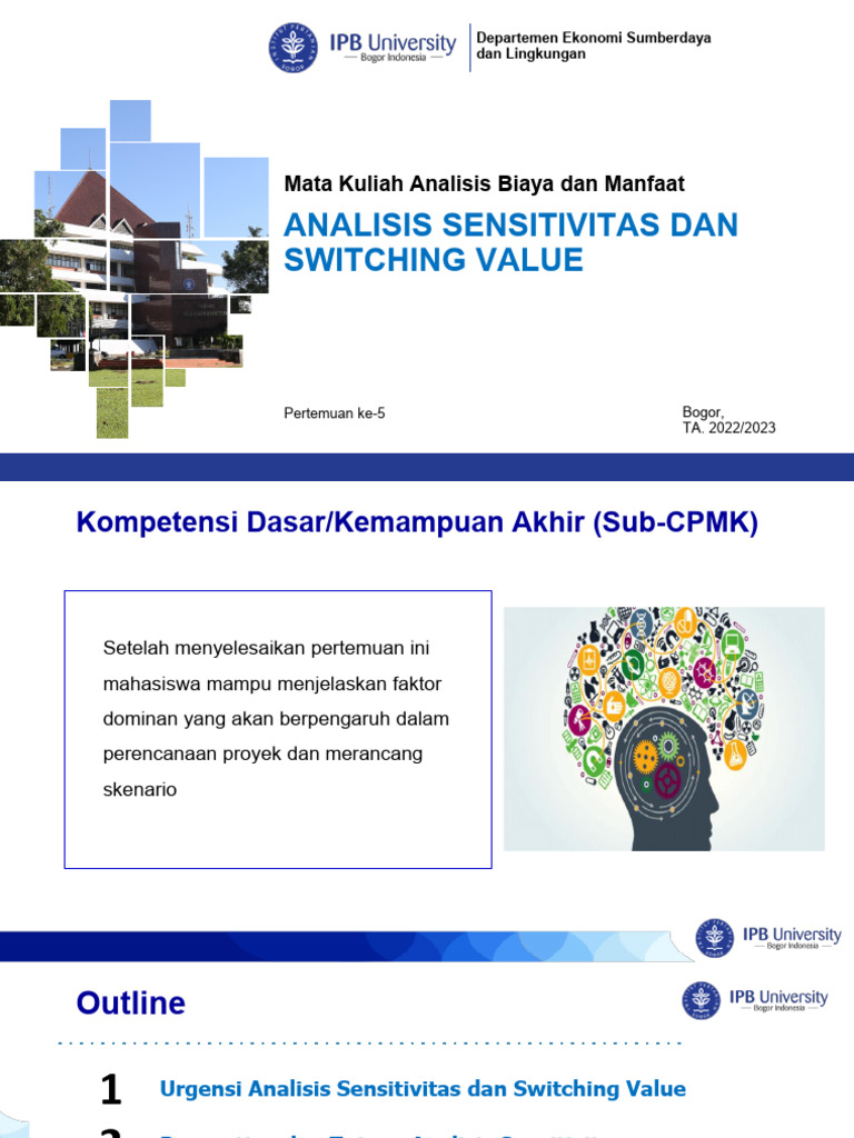 Analisis Sensitivitas dan Switching Value | PDF