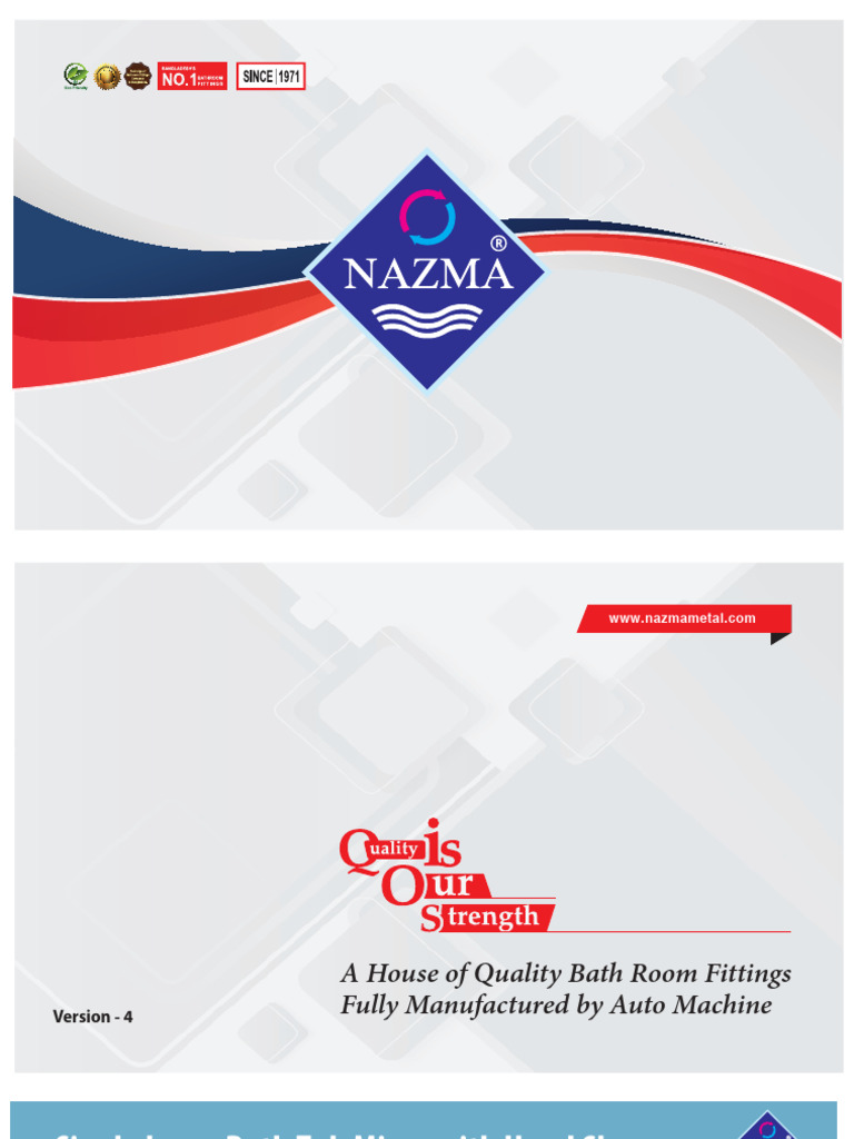 Nazma Bathroom Fittings Price List | PDF | Bathroom | Home & Garden