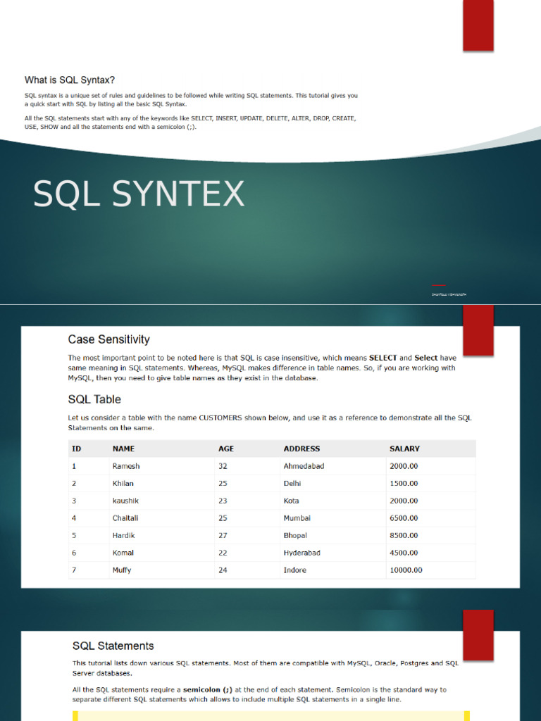 Syntex | PDF