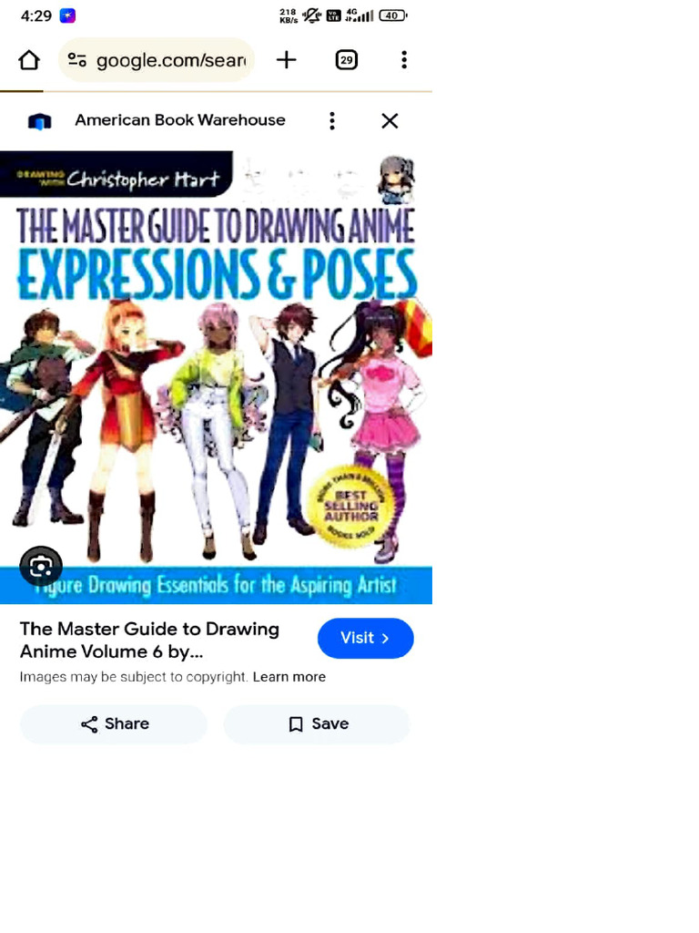 The Master Guide To Drawing Anime: Expressions G Poses | PDF