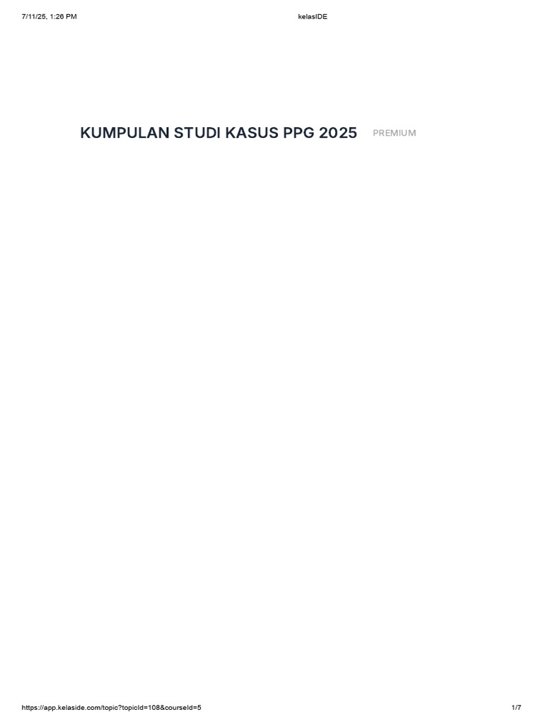 Conoth Studi Kasus | PDF