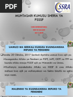 Mwongozo Wa Utumiaji Wa PSSSF Portal | PDF