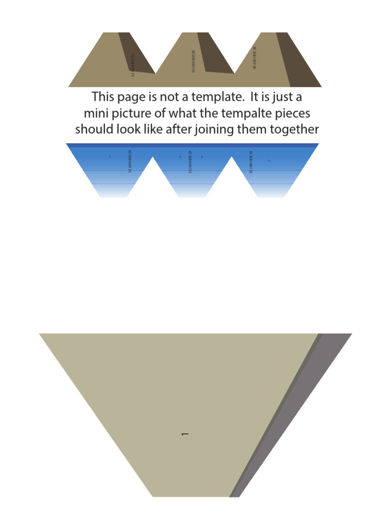 Reverse Perspective Template Guide | PDF