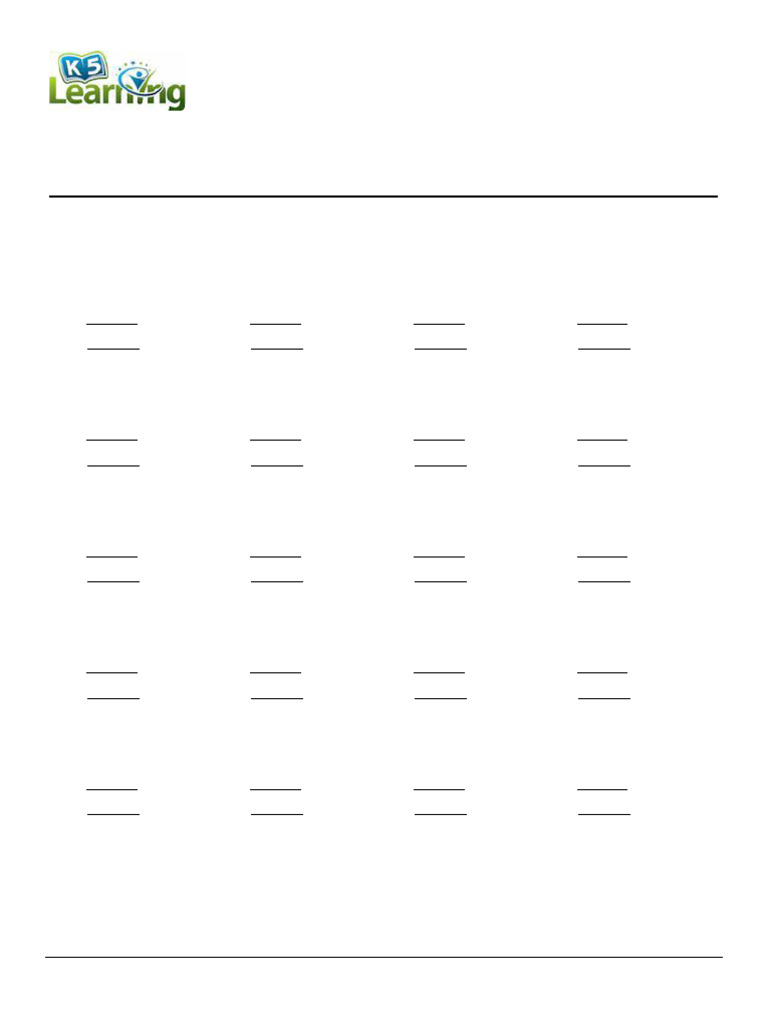 Grade 1 Two-Digit Addition Worksheet | PDF