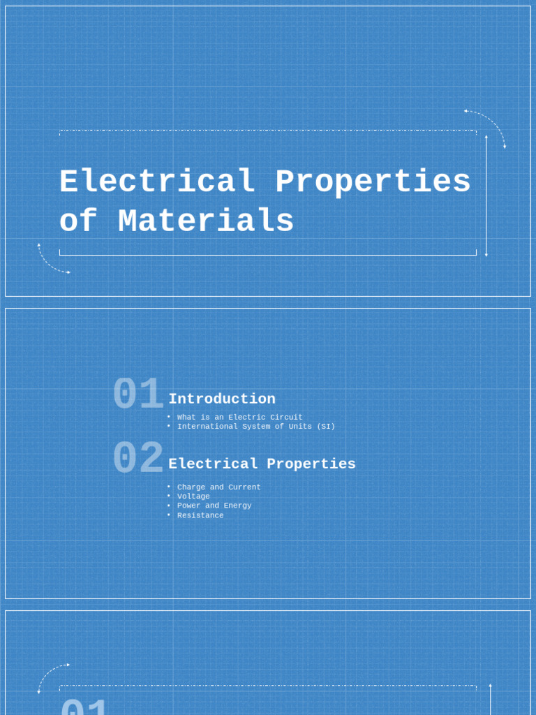 Electrical Properties of Materials | PDF | Electric Current ...