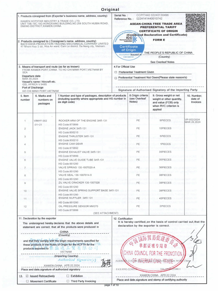 VP-002-2024 FORM E-1-Đã Nén | PDF