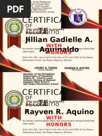 Certificate of Recognition For Feeding Program | PDF