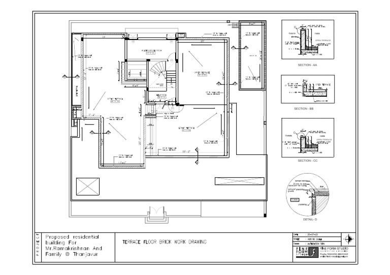 01.terrace Brick Work 25.07.22 | PDF