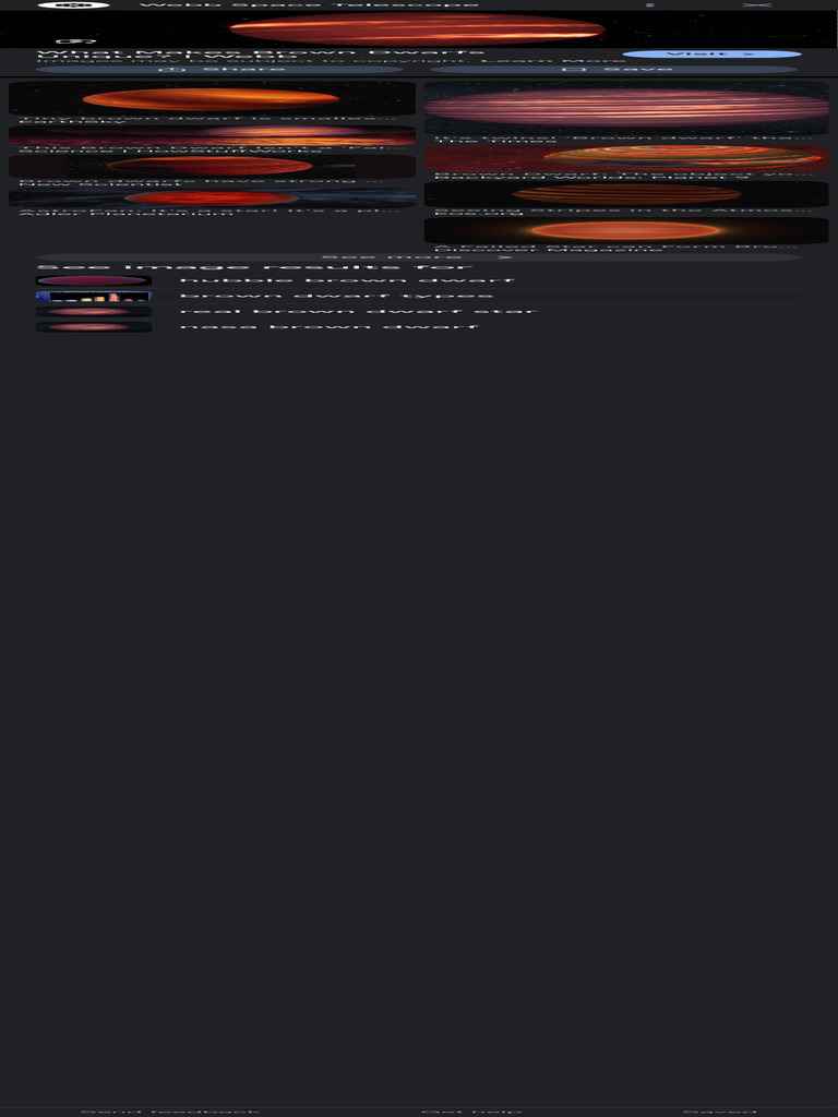 Understanding Brown Dwarfs: Webb Insights | PDF