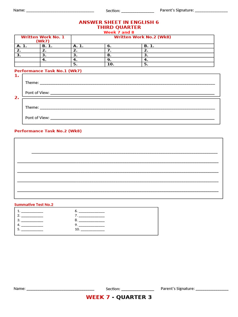 English 6 Theme and Point of View Guide | PDF | Narration | Narrative