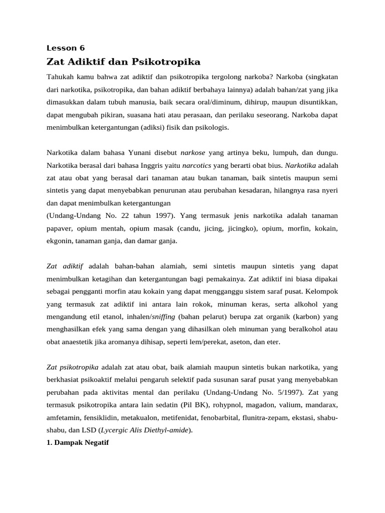 Dampak Nikotin pada Kesehatan Remaja | PDF