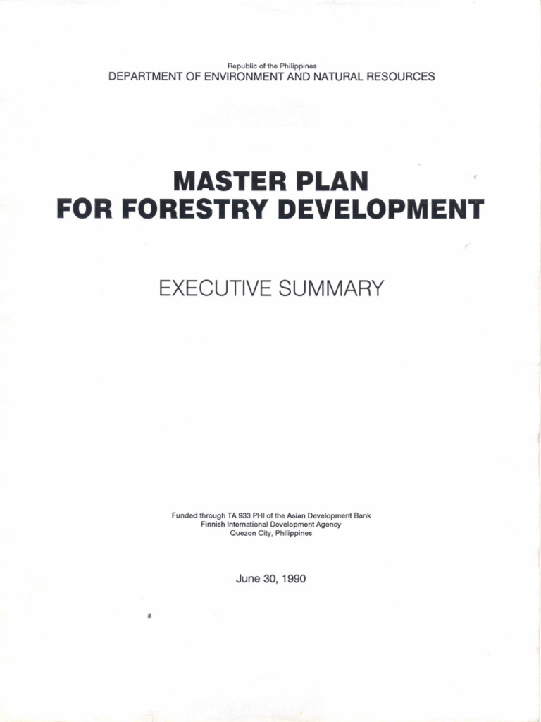 1990 Masterplan | PDF