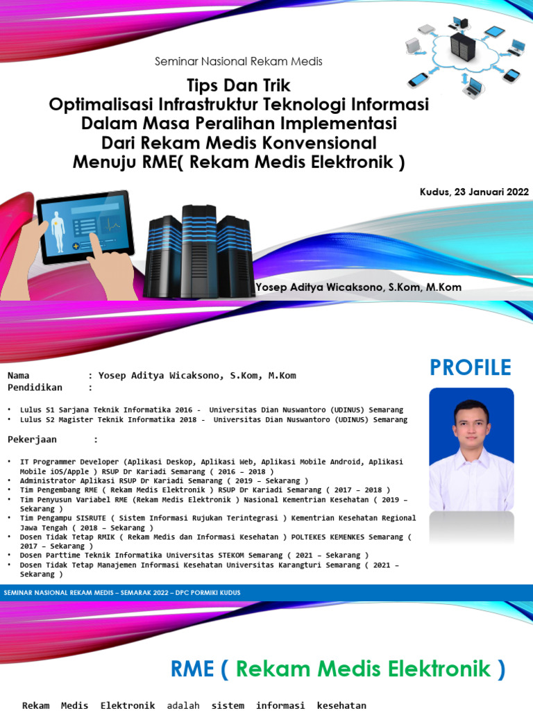Optimalisasi TI untuk Rekam Medis Elektronik | PDF