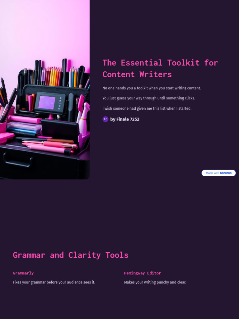 Toolkit | PDF