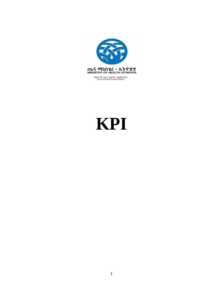 KPI HSPMI Indicators | PDF | Intensive Care Unit | Emergency Department