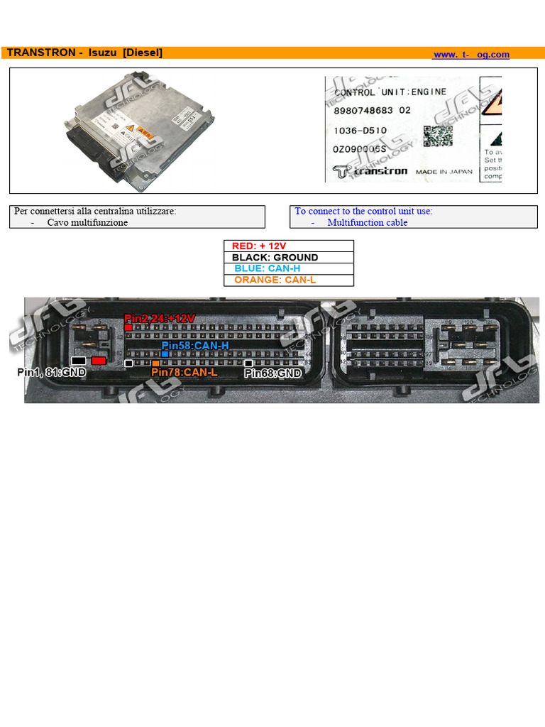 Transtron - Isuzu | PDF