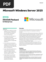 Windows Server 2025 | PDF | Computer Network | Microsoft Windows