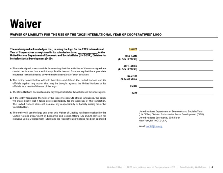 IYC 2025 Logo Usage Guidelines | PDF
