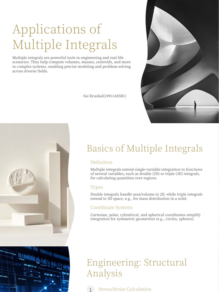Applications of Multiple Inte | PDF | Integral | Flux