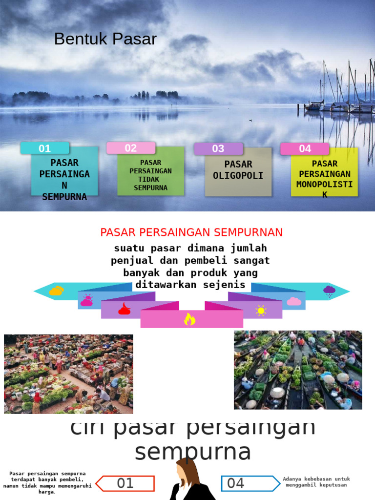 Bentuk Pasar | PDF