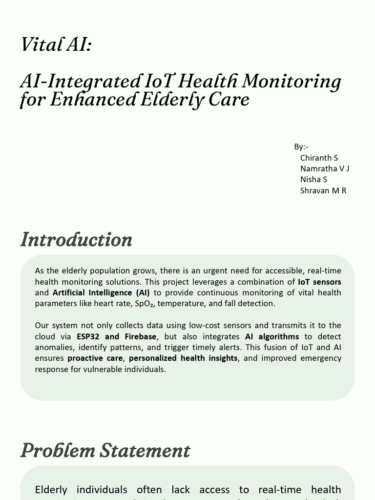 Smart IoT Health Monitoring and Fall Detection System | PDF | Internet ...