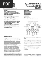 AE 09 A2B SigmaStudio UserGuide | PDF | Input/Output | Computer Network