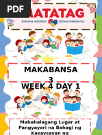 Makabansa 3 - Q1 - W7 | PDF