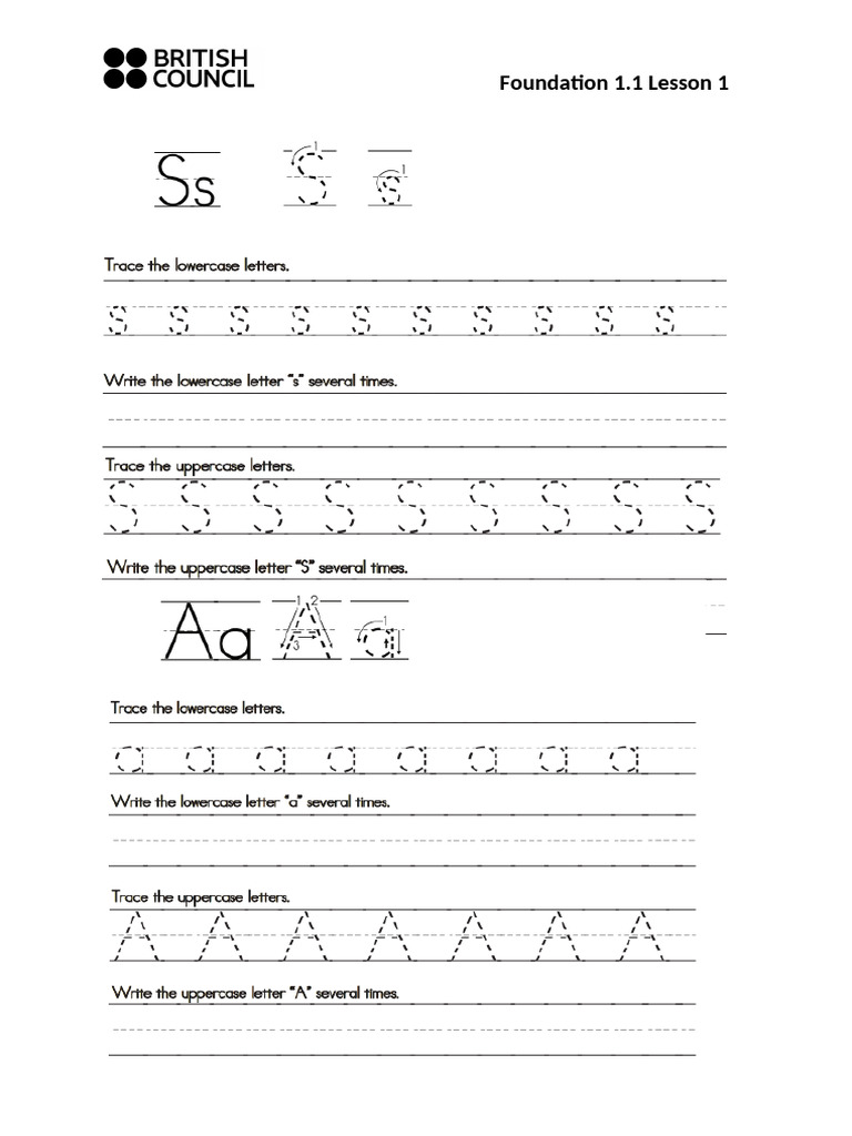 Foundation 1.1 Lesson 1 Overview | PDF