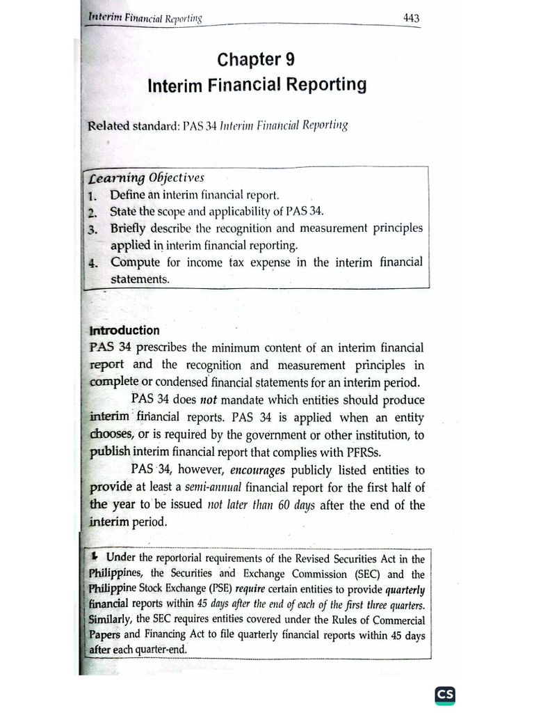 Interim Fs | PDF