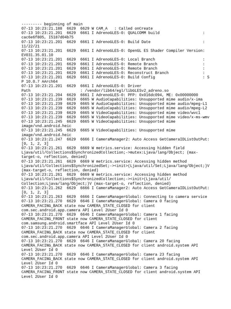 Log Cat 1752382401168 | PDF | Pointer (Computer Programming) | Java (Programming Language)