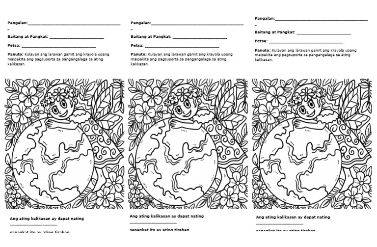 Environment Coloring | PDF