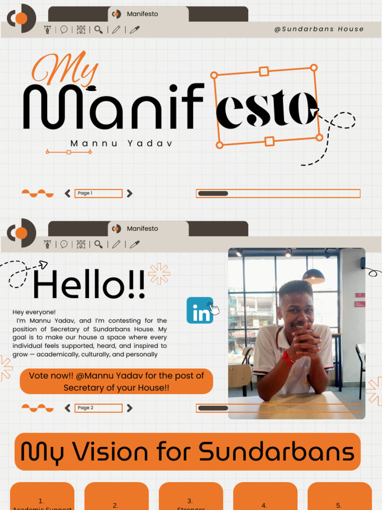 Mannu Yadav Sundarbans Secretary Elections 2025 IIT Madras BS Degree (1) - Compressed | PDF