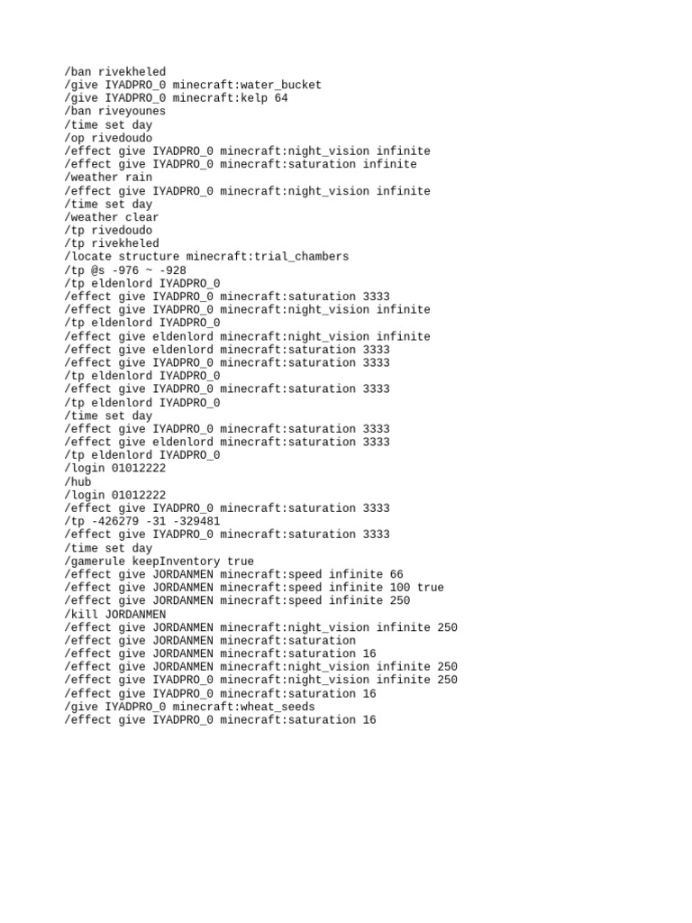 Command History | PDF