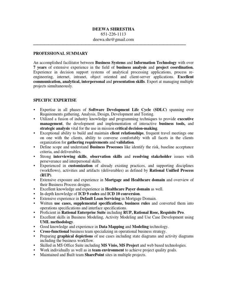 Deewa Resume | PDF | Use Case | Business Process
