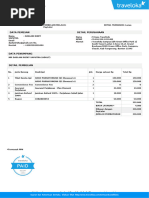 Receipt Hotel Traveloka | PDF