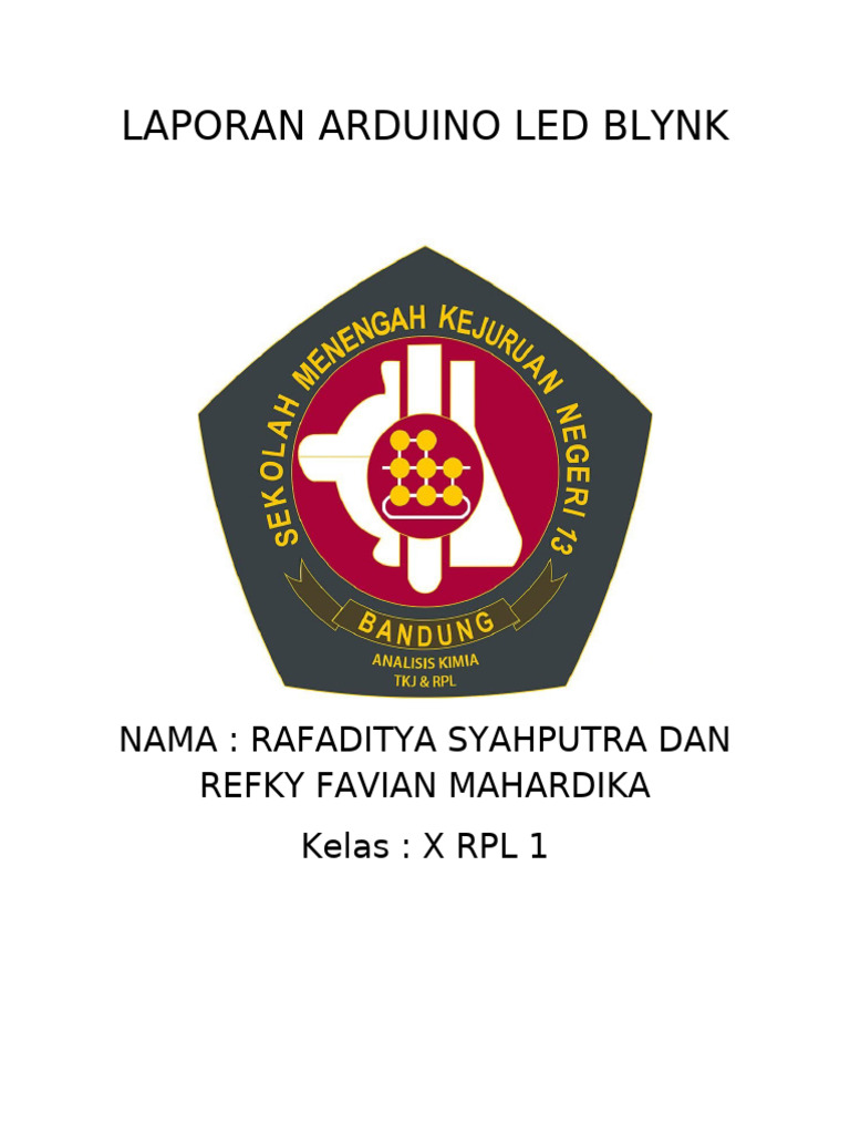 Laporan Arduino Esp8266 Rafaditya Dan Refky | PDF
