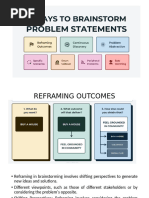 Understanding the 4Ws Problem Canvas | PDF | Cognition | Cognitive Science