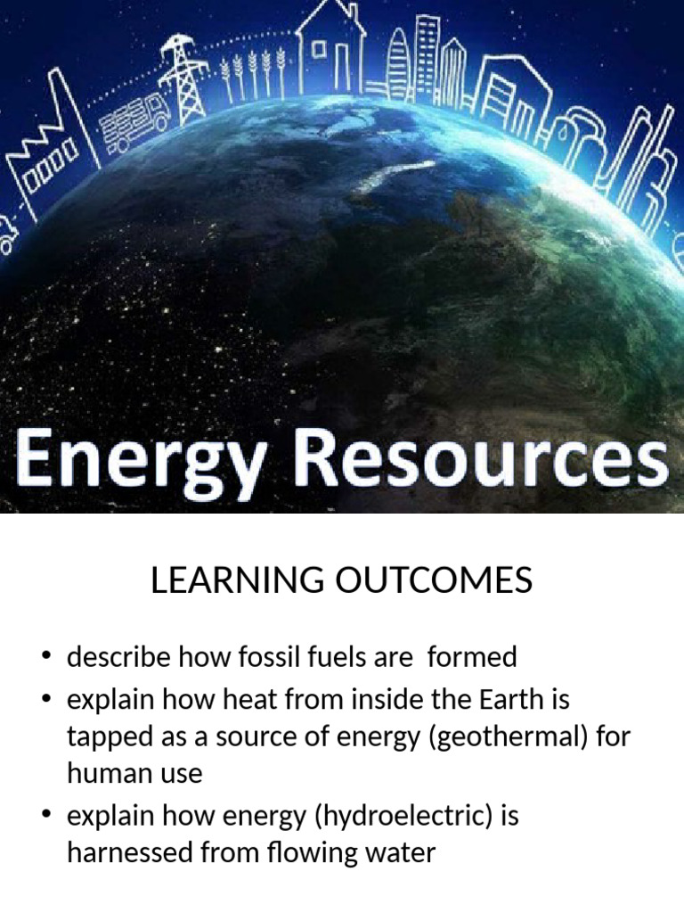 Powerpoint Presentation - Energy Resources | PDF | Fuels | Energy ...