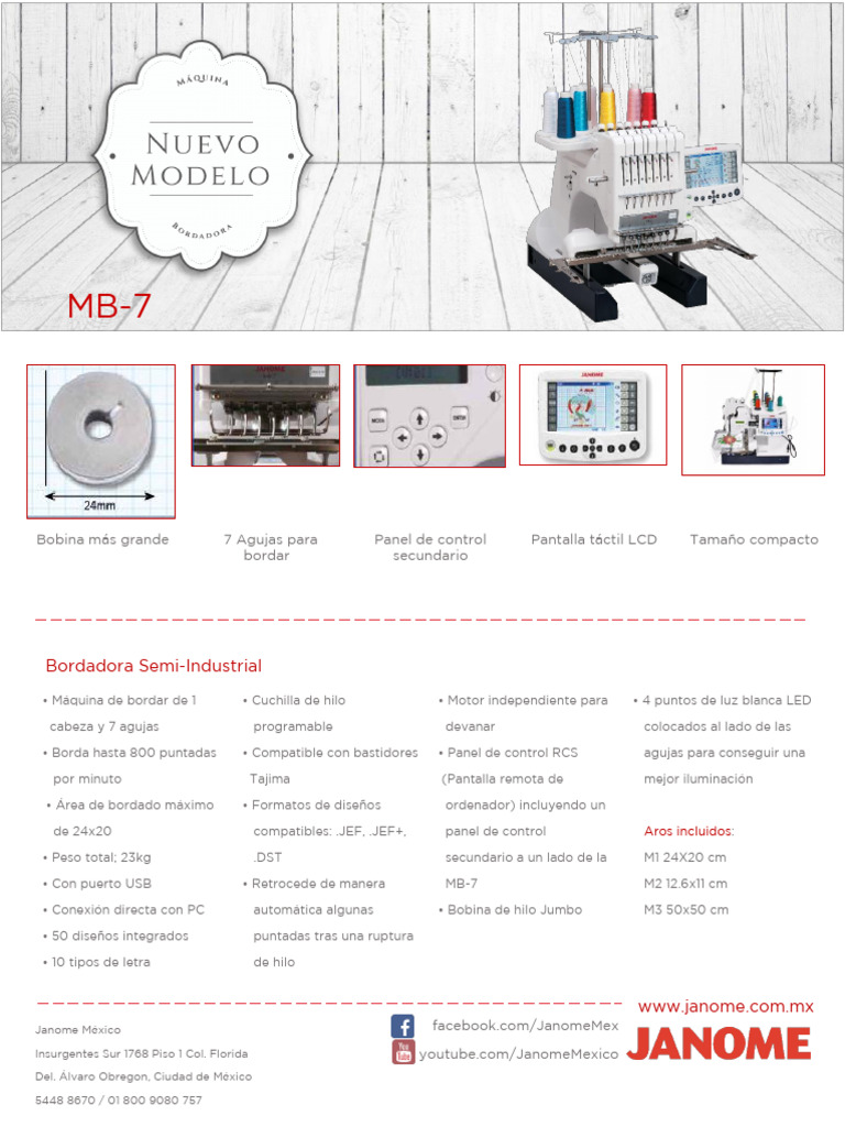 Ficha Técnica Mb-7 | PDF