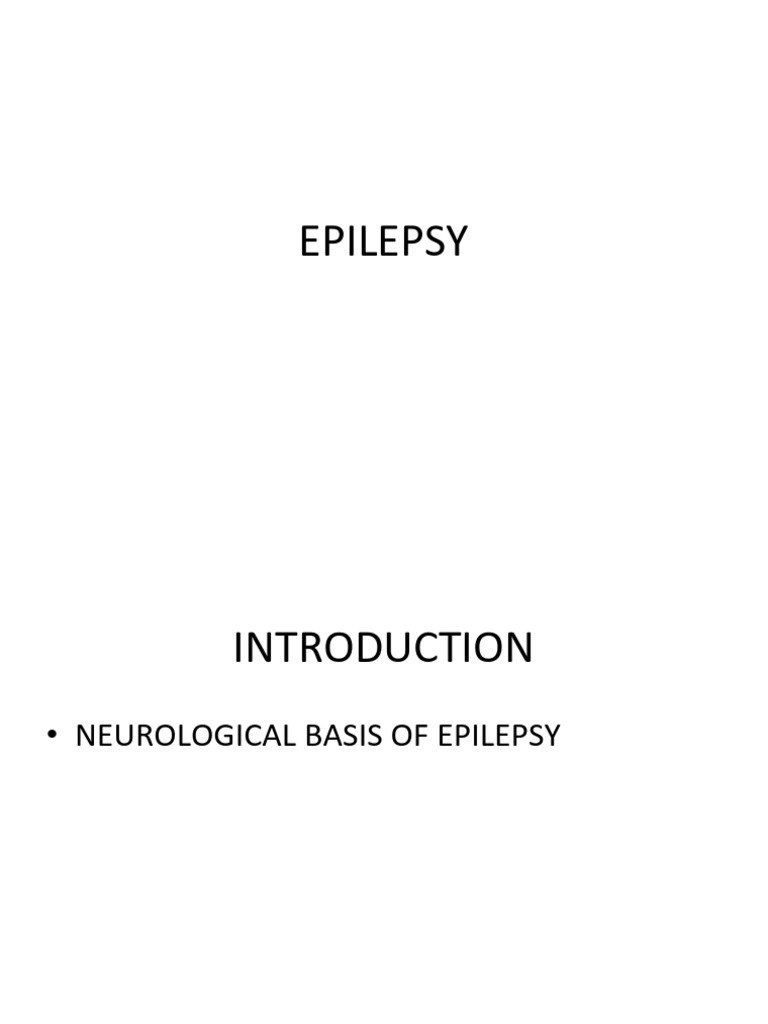 Epilepsy | PDF | Epilepsy | Diseases And Disorders