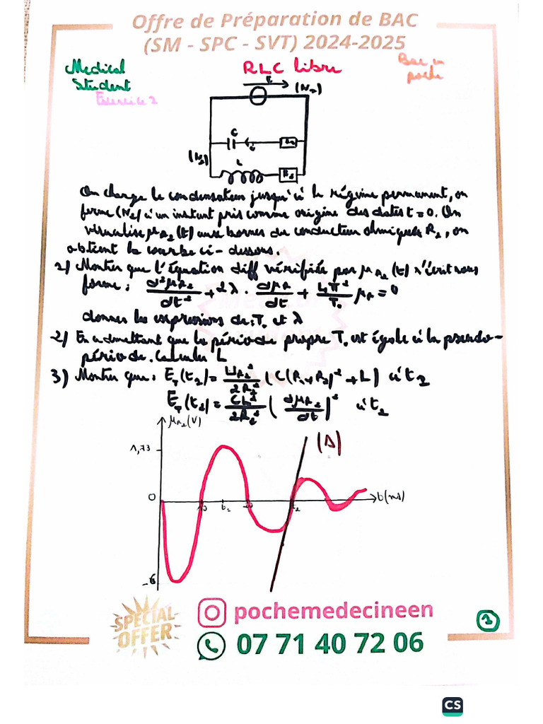 Série RLC Libre by Medical Student | PDF